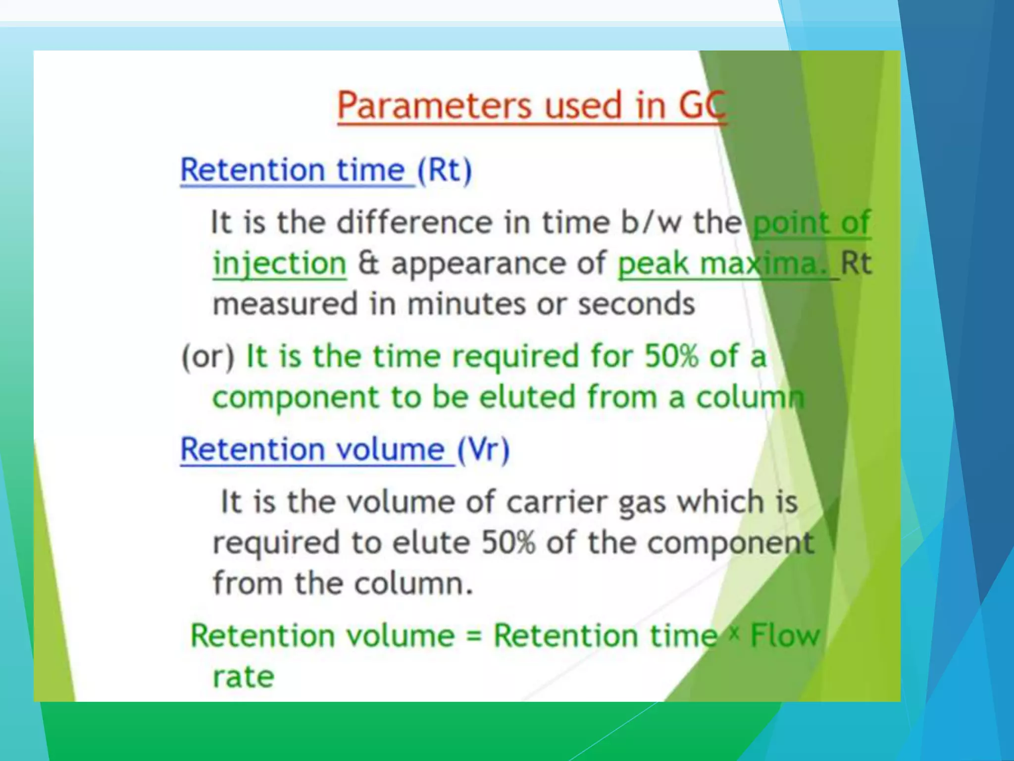 Theory of Gas Chromatography | PPTX