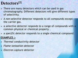 Theory of Gas Chromatography | PPTX