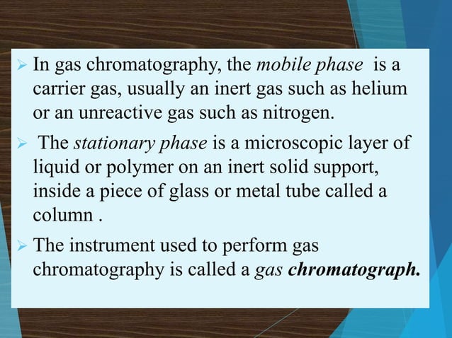 Theory of Gas Chromatography | PPTX