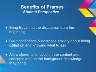 MATSOL Presentation - Sentence Frames | PDF