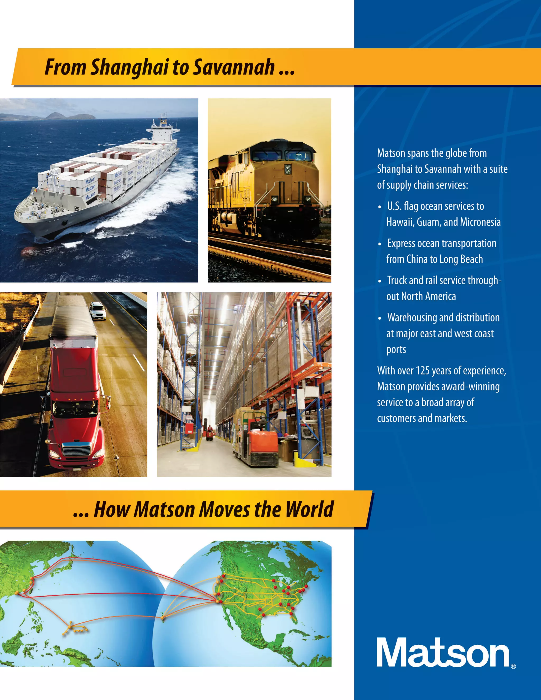 Matson Brochure.Pdf