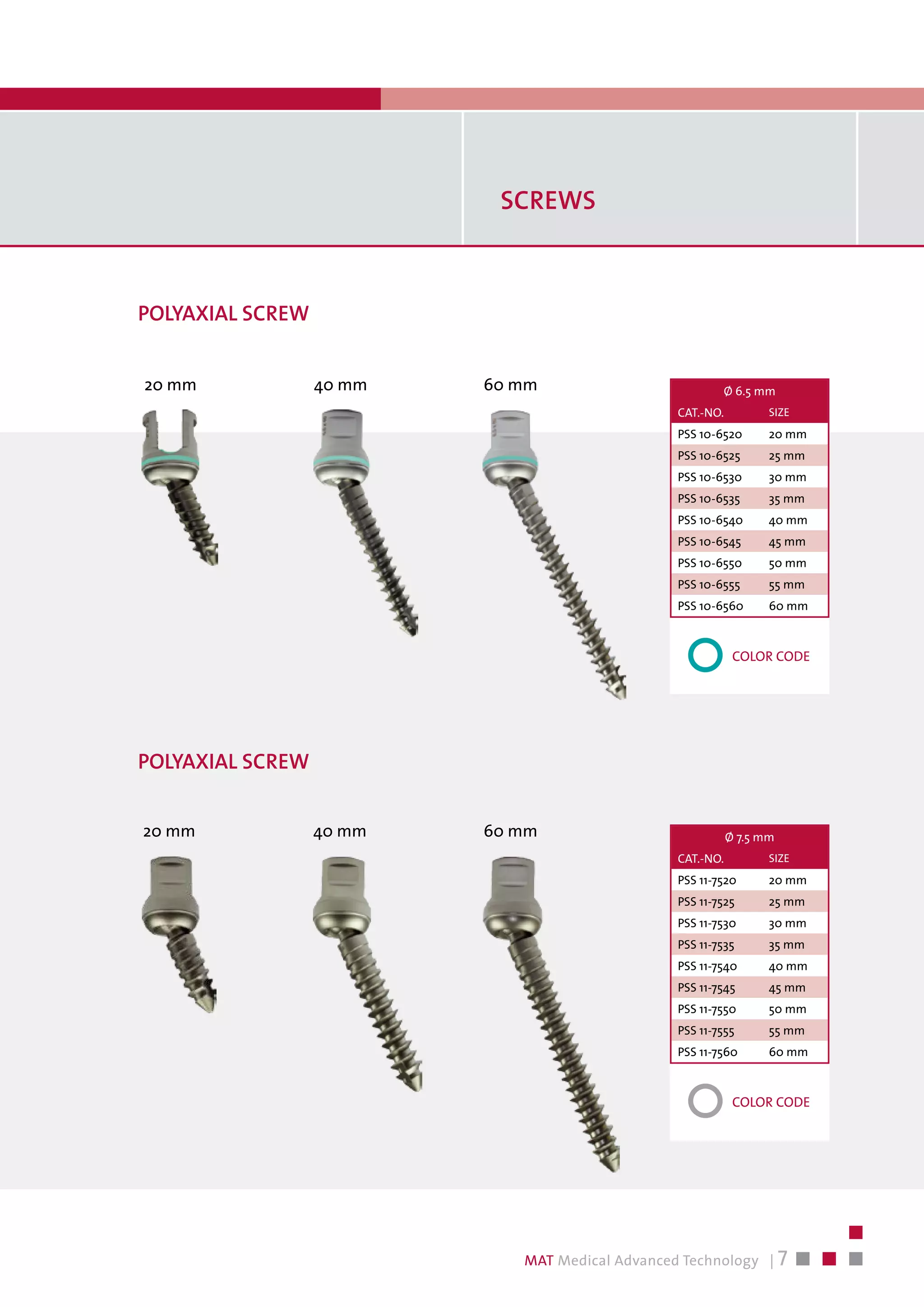 Mat spinal system | PDF
