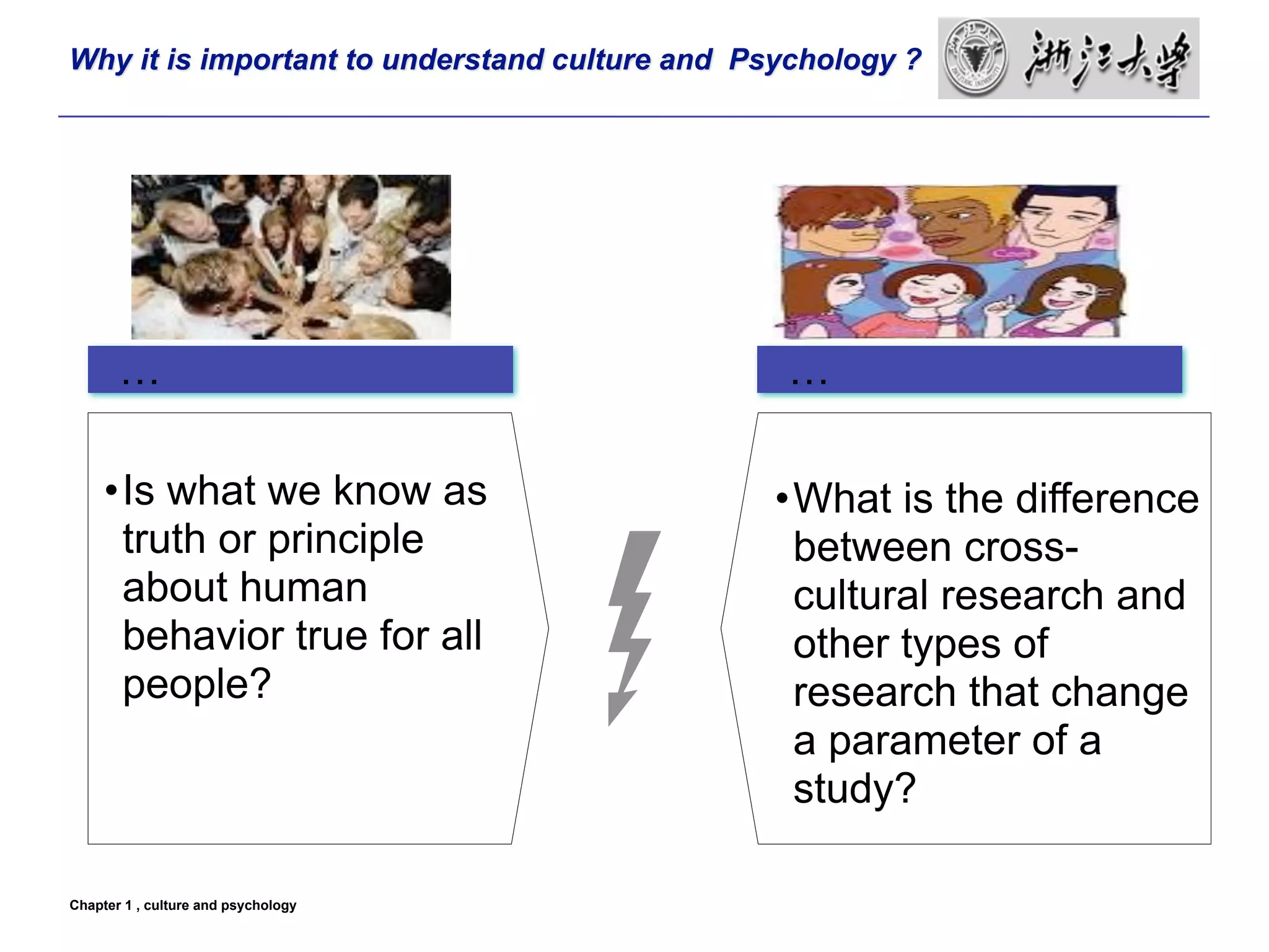 Culture and Research Method in Psychology | PDF