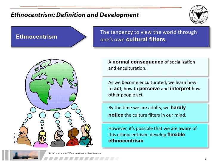 Ethnocentrism & Enculturation: a Cross-cultural Psychology Perspectiv…