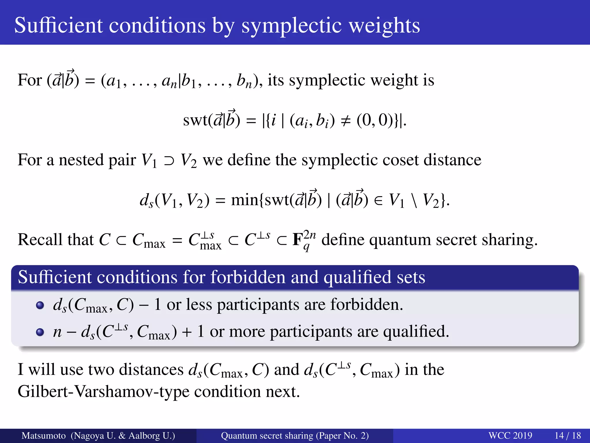 Classical access structures of ramp secret sharing based on quantum stabilizer codes | PDF