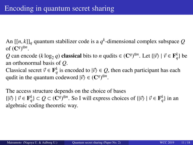 Classical access structures of ramp secret sharing based on quantum ...