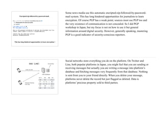 Isao MATSUNAMI - Digital security in japanese journalism | PPT