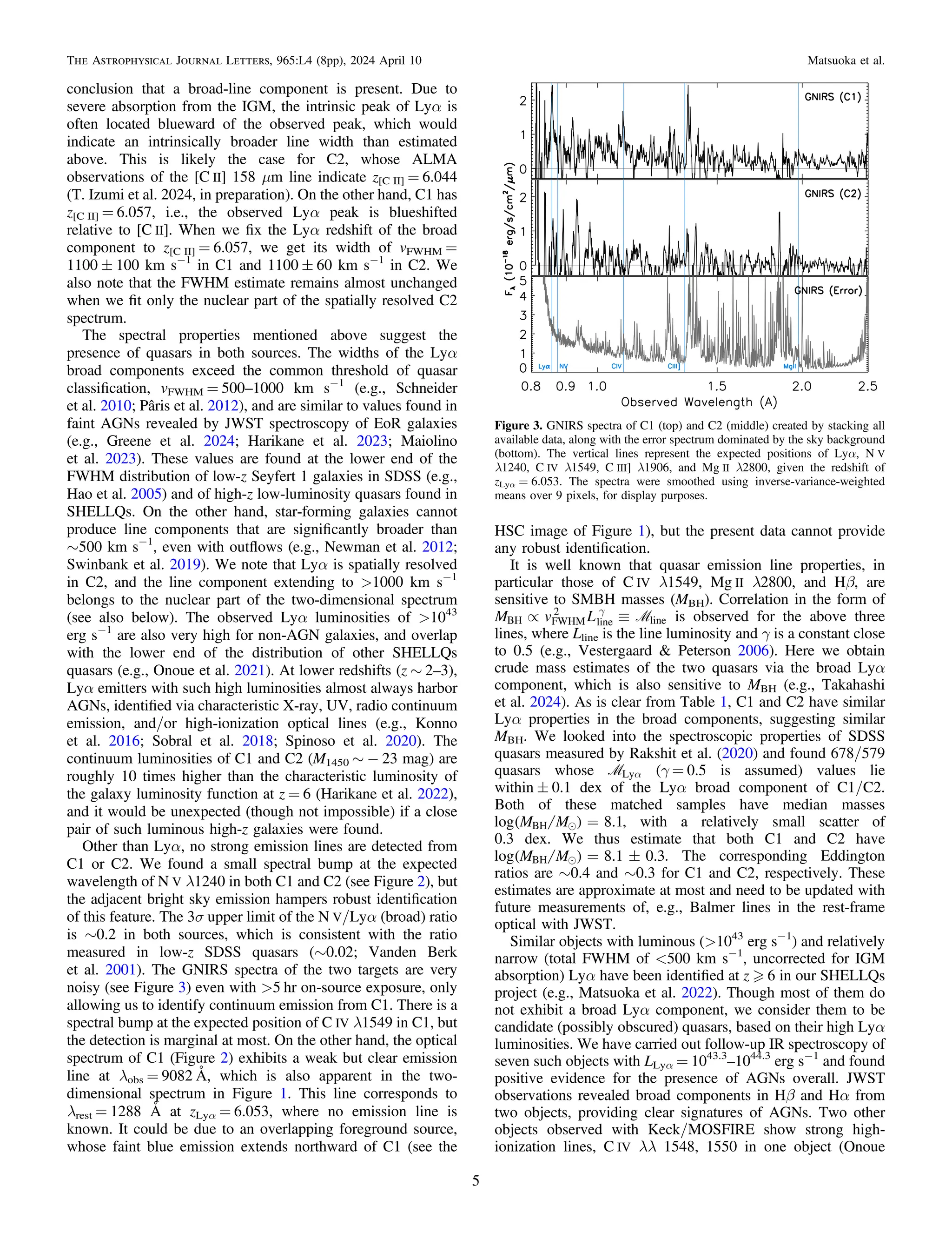 Discovery of Merging Twin Quasars at z=6.05 | Free Download