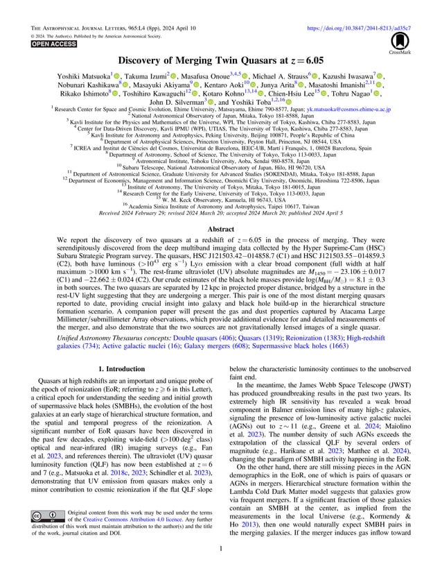 Discovery of Merging Twin Quasars at z=6.05