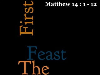 Matthew 14 | PPTX