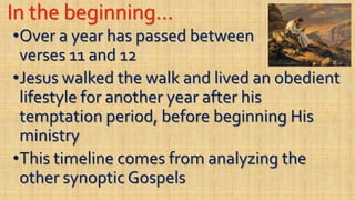 Ministry Begins Matthew | PDF