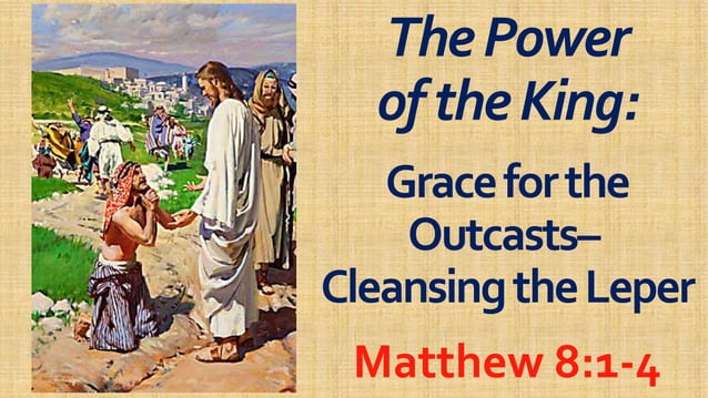 Cleansing The Leper | PPT