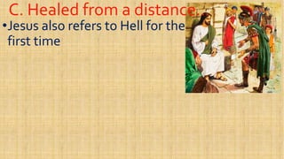 The Centurion's Servant Healed | PPT