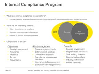 Industry Reliability and Security Standards Working Together | PPT