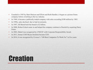 Mattel | PPTX