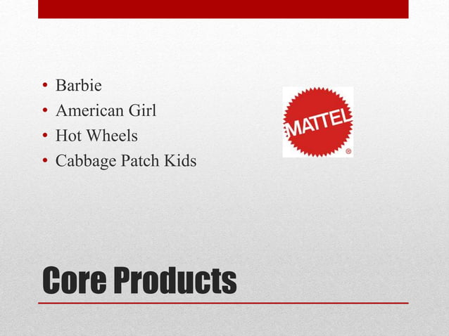 Mattel | PPTX