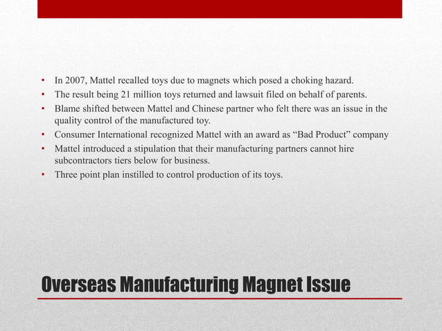 Mattel | PPTX