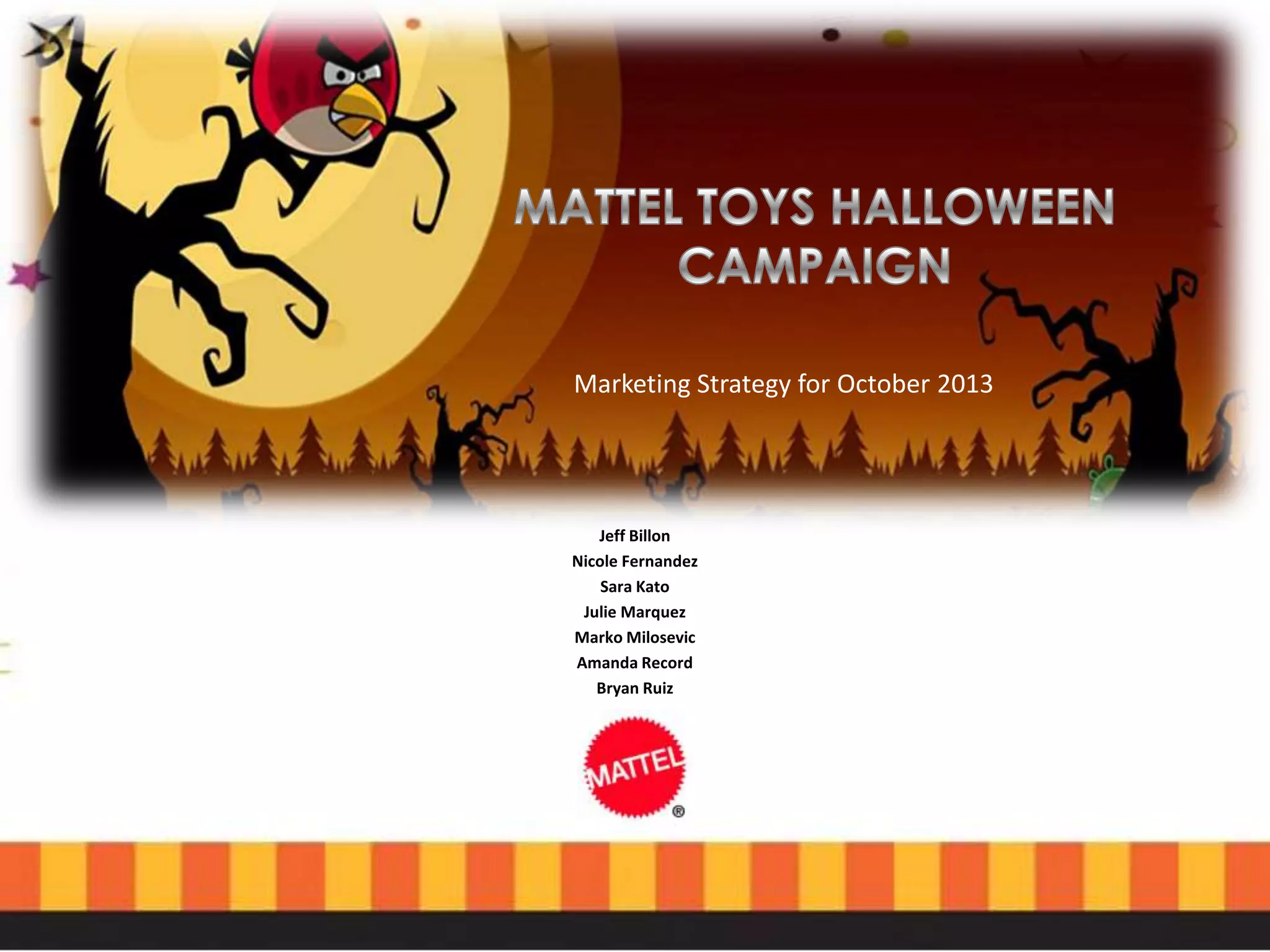 Mattel Advertising Campaign | PPT