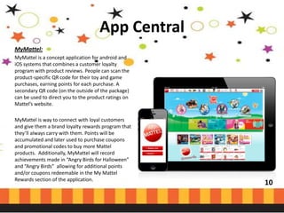 Mattel Advertising Campaign | PPTX