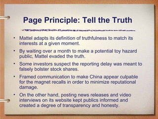 Mattel ppt | PPT