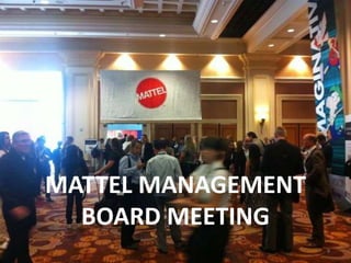 MATTEL - Case study of Corporate Strategy | PPTX