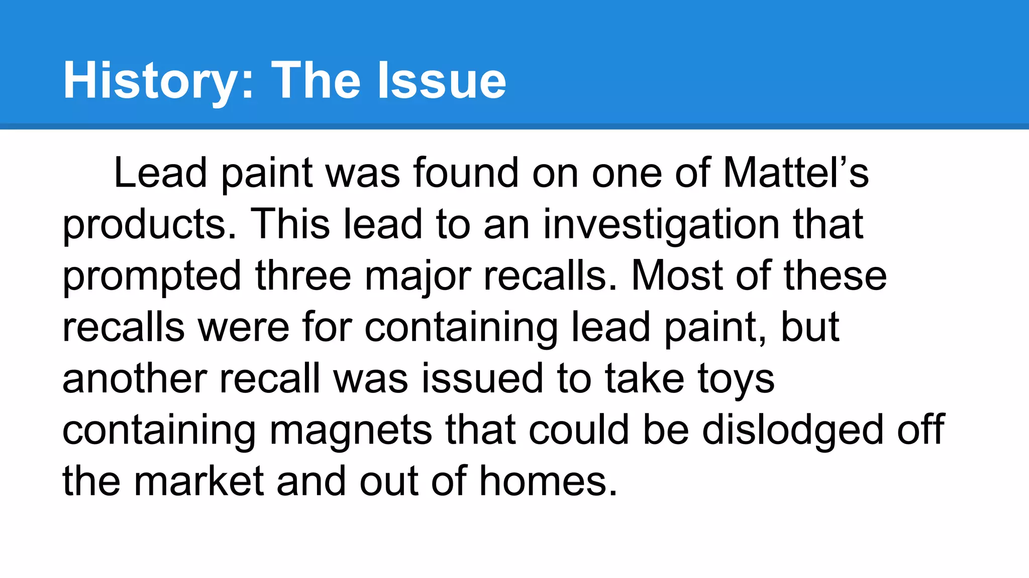 Mattel presentation | PPTX