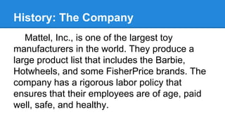 Mattel presentation | PPTX