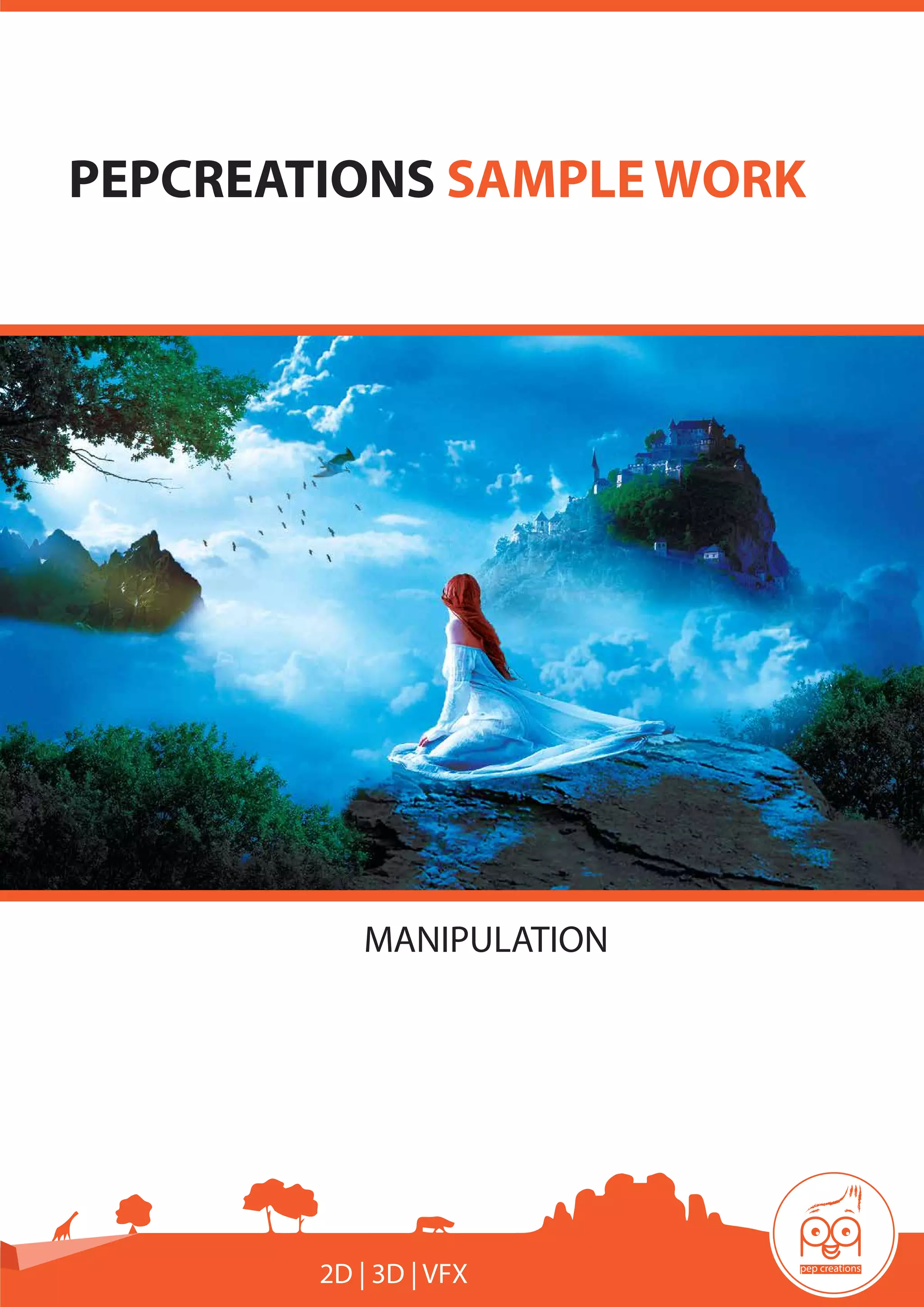 Matte painting making process -Pep creations studio Animation Company | PDF