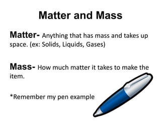 Matter | PPTX