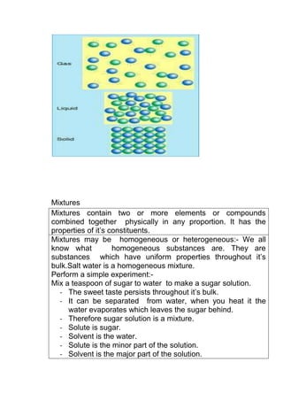 MATTER ,BIOLOGY AND OTHER TOPICS FOR GRADE 6,7 ICSE SCIENCE | DOCX