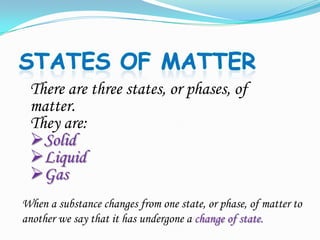 Matter in our surroundings | PPTX