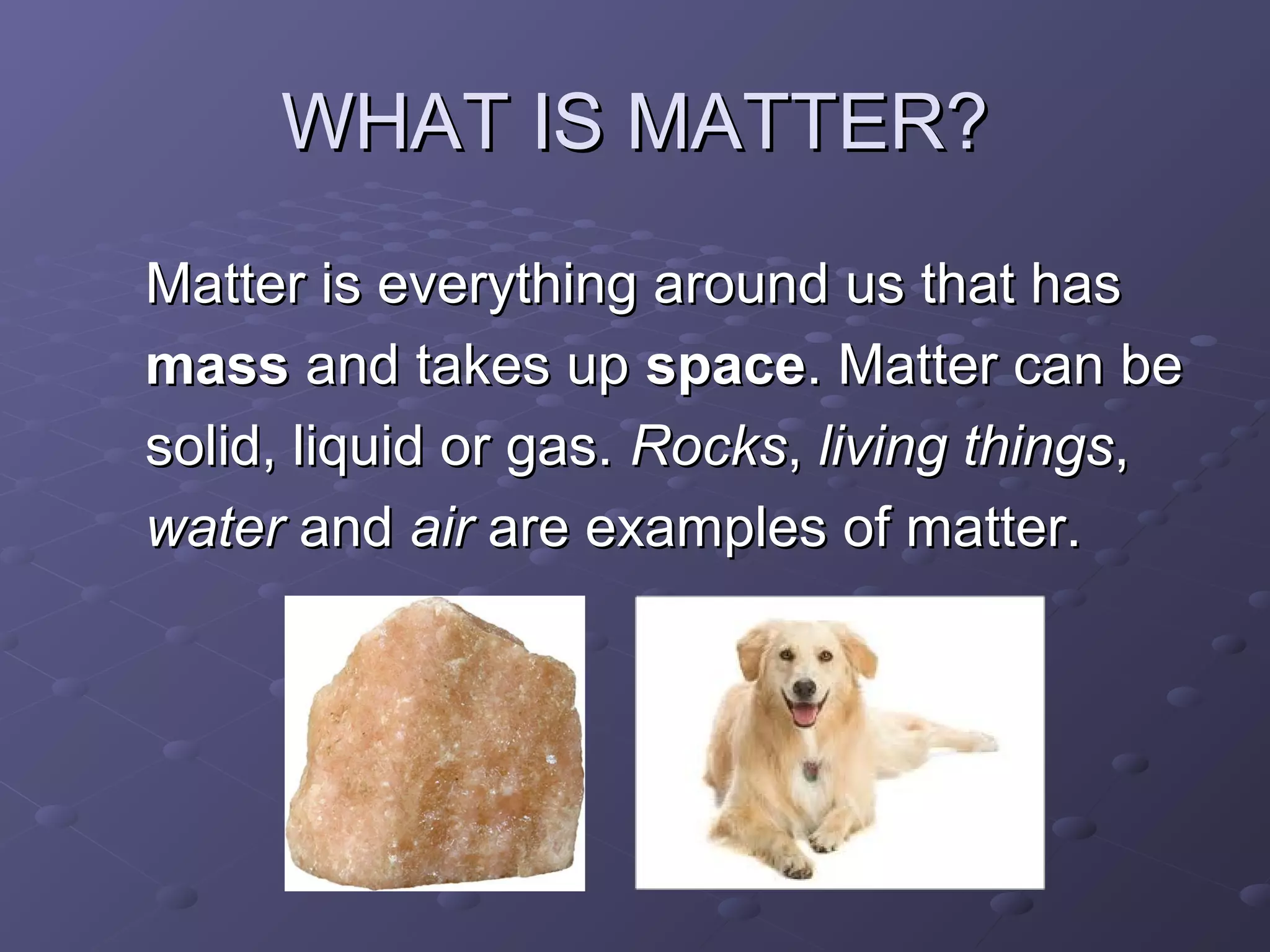Matter | PPT