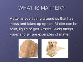 Matter | PPT