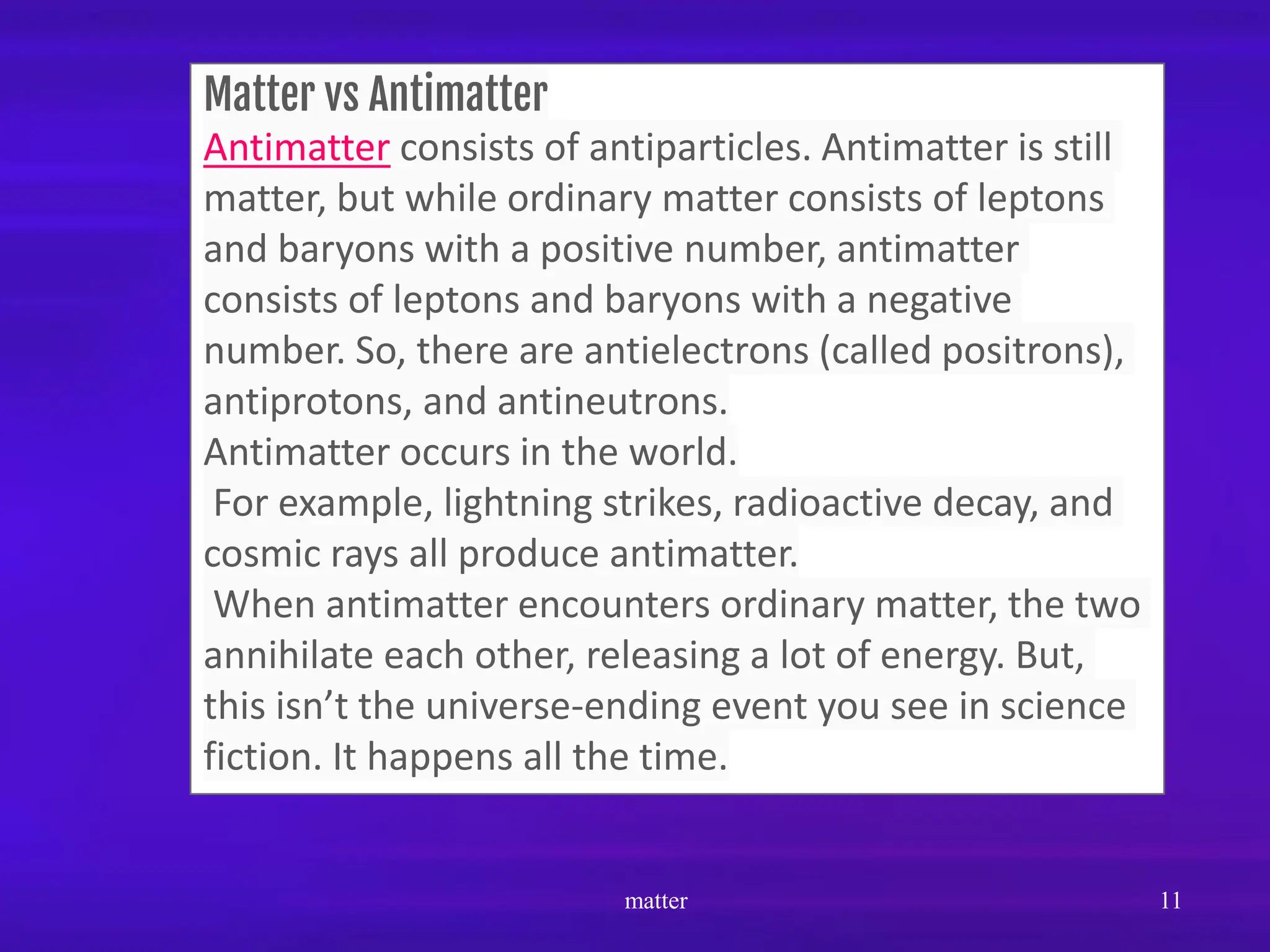 matter. what is matter | PDF