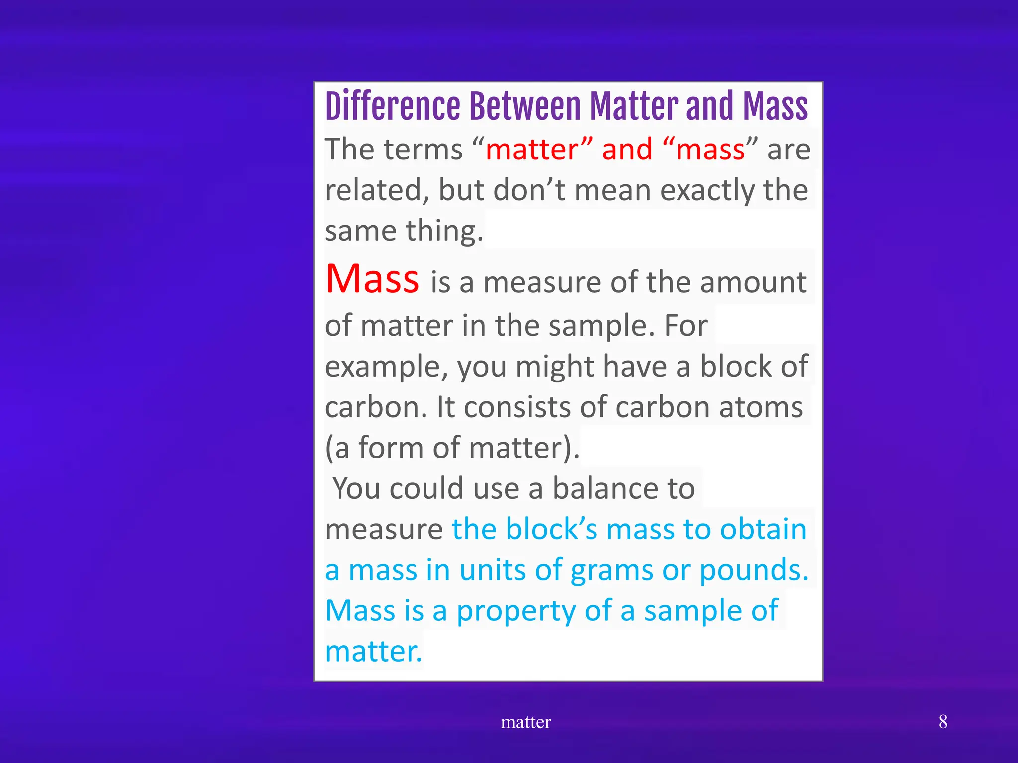 matter. what is matter | PDF
