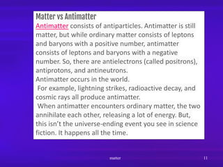 matter. what is matter | PDF | Chemistry | Science