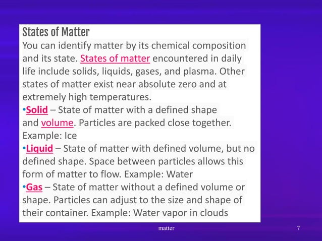 matter. what is matter | PDF | Chemistry | Science