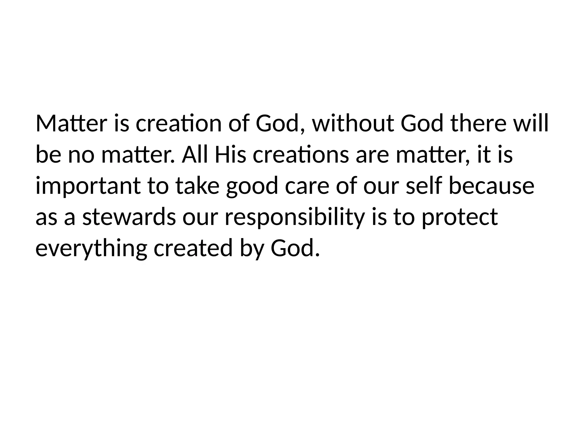 Importance of Matter and Creator of Matter.pptx