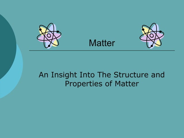 Matter- Science Grade eight lesson 1.ppt