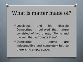 states of matter - solid, liquid and gas | PPTX