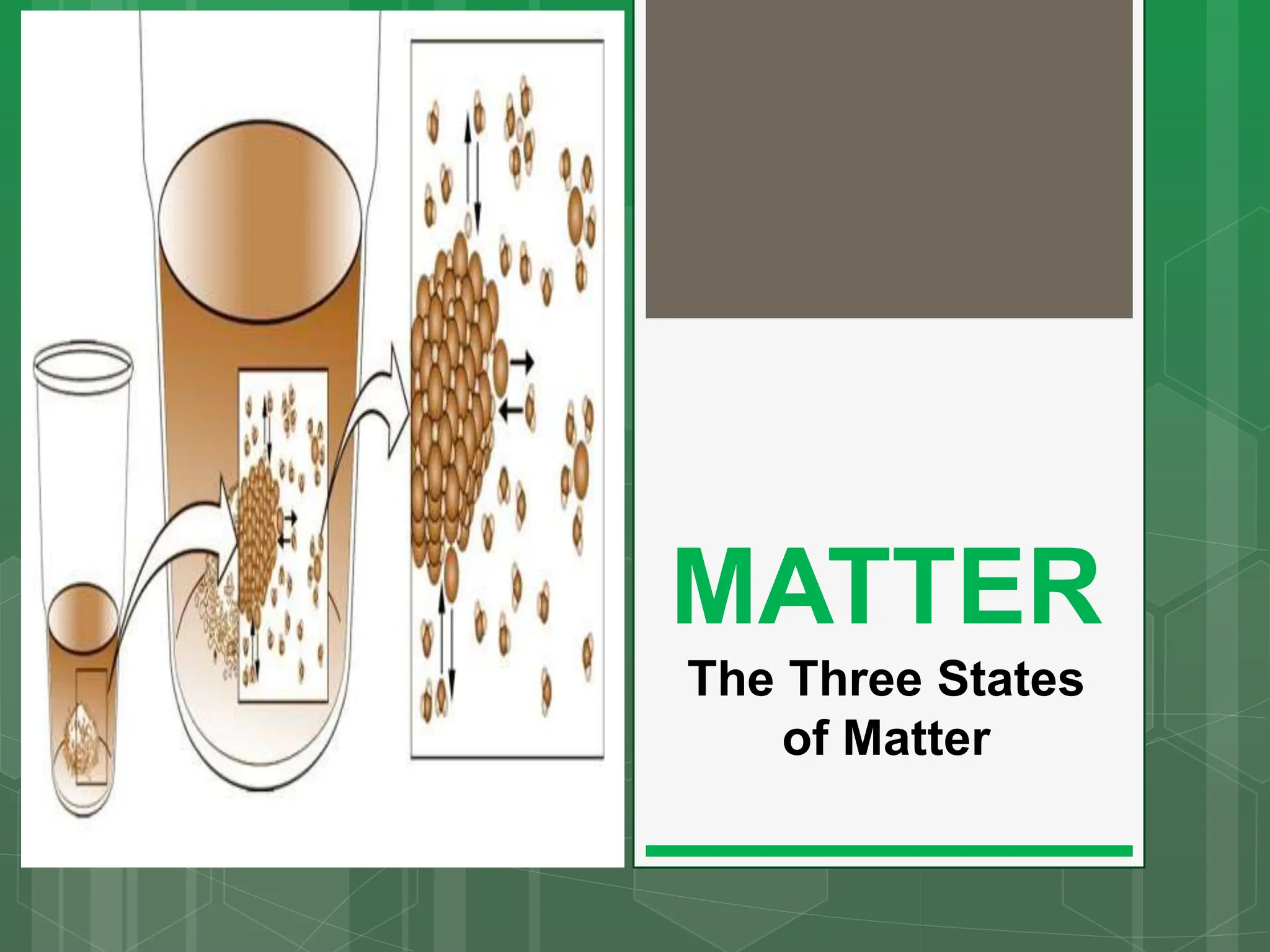 Matter: The Three States of Matter (Grade 8 - Science) | PPTX