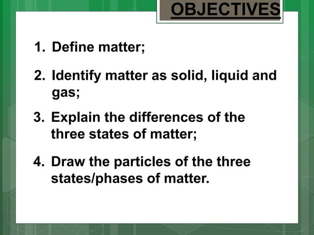 Matter: The Three States of Matter (Grade 8 - Science) | PPTX ...