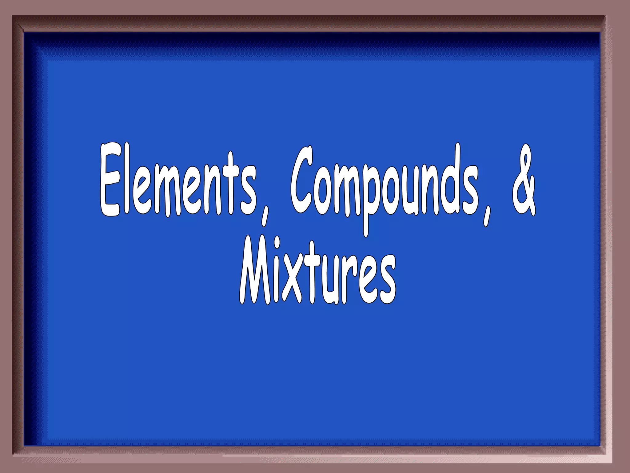 Matter Jeopardy Science | PPT