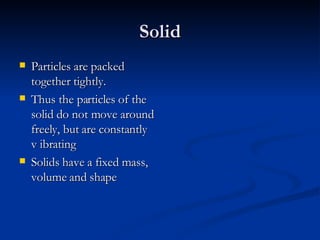 Matter Powerpoint | PPT