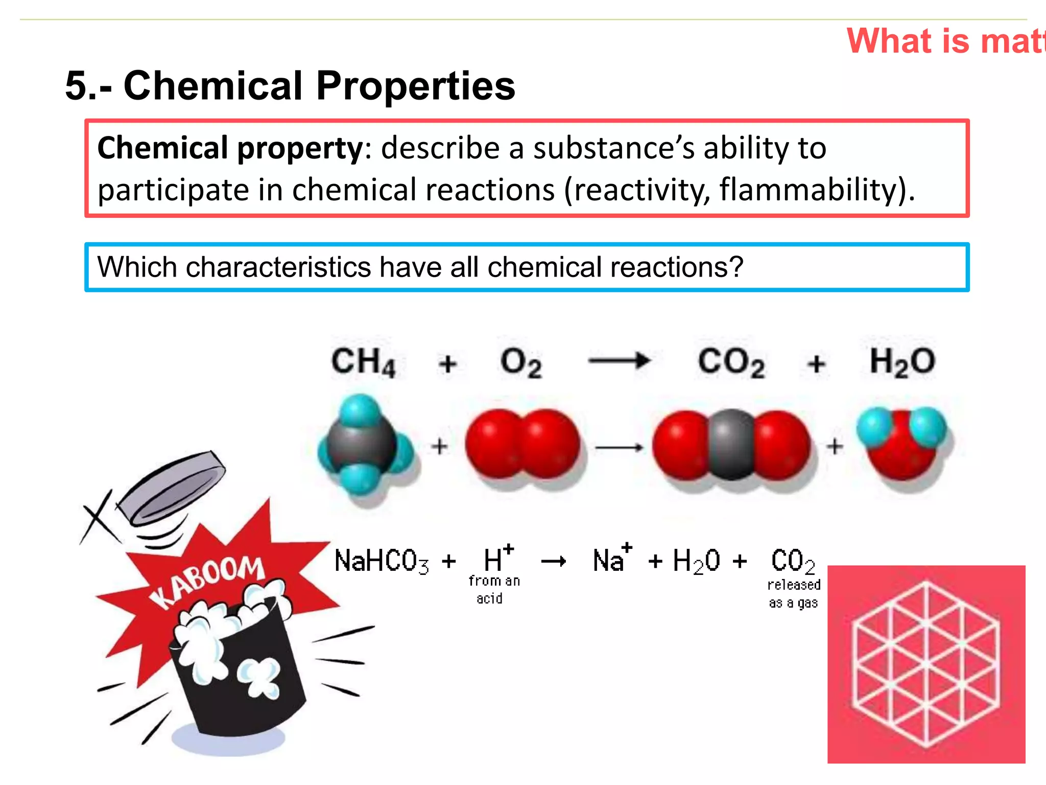 The Properties of Matter (8th grade) | PPTX