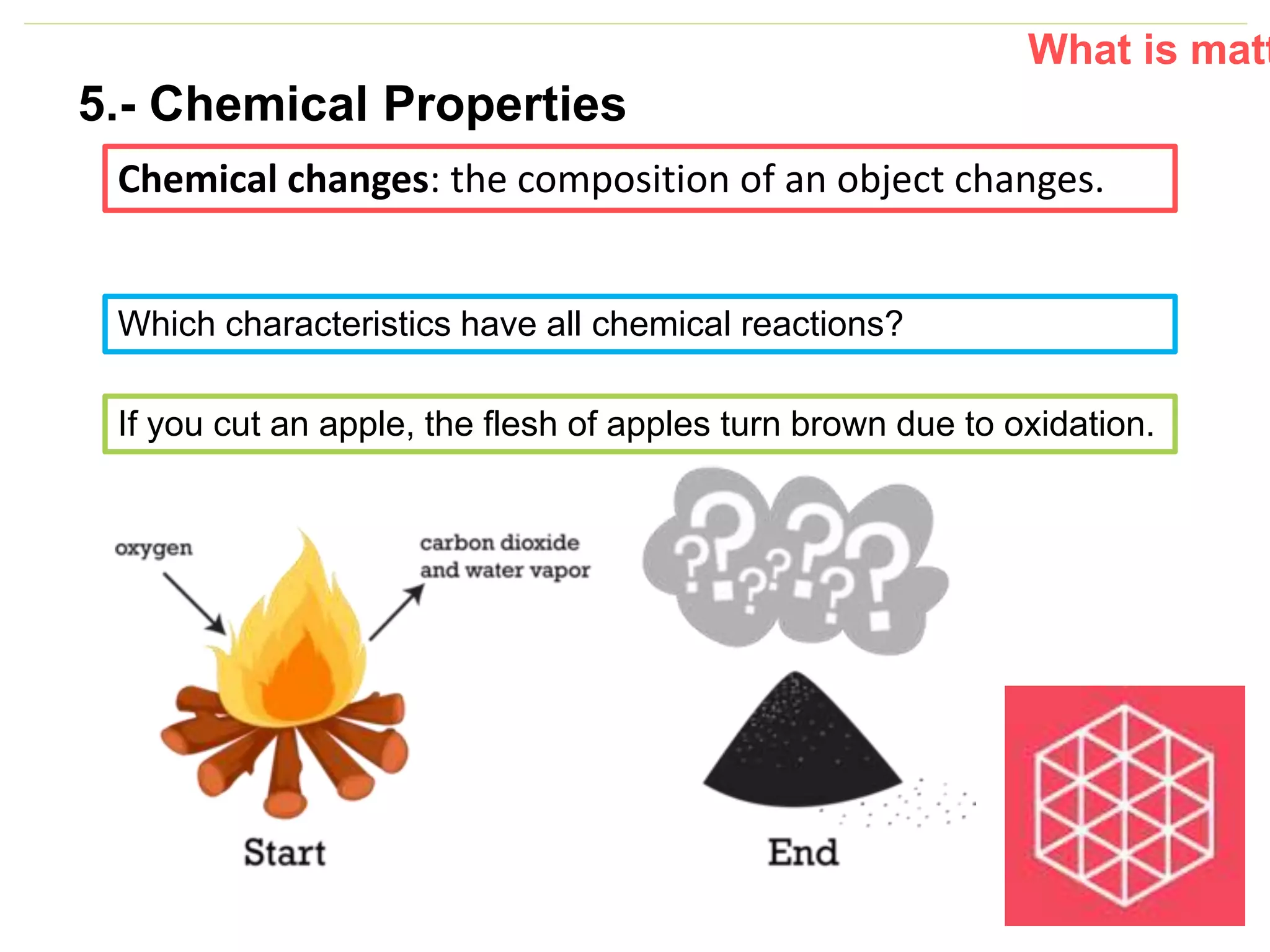 The Properties of Matter (8th grade) | PPTX