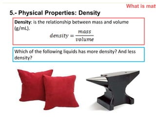 The Properties of Matter (8th grade) | PPTX
