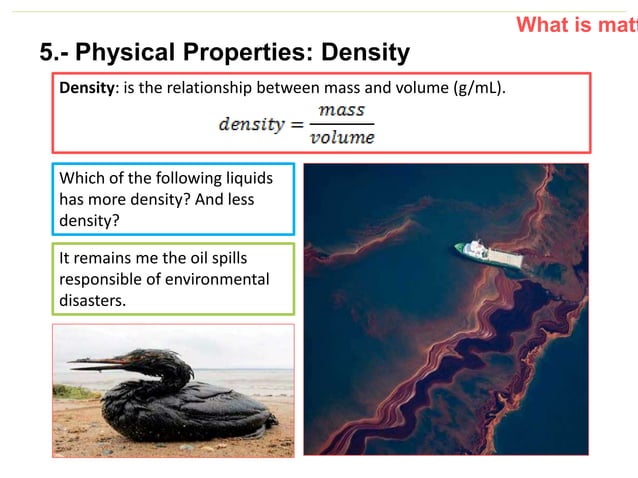 The Properties of Matter (8th grade) | PPTX