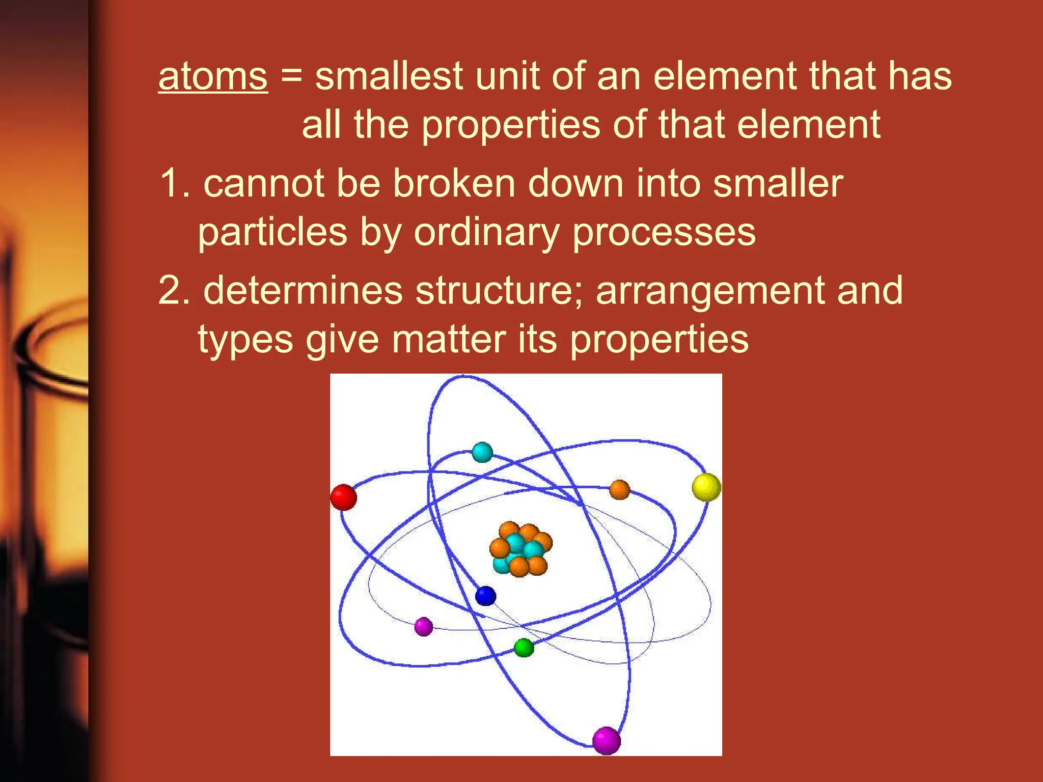 MATTER AND ATOMIC STRUCTURE igcse C3.ppt. | PPT