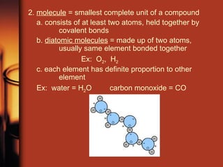 MATTER AND ATOMIC STRUCTURE igcse C3.ppt. | PPT